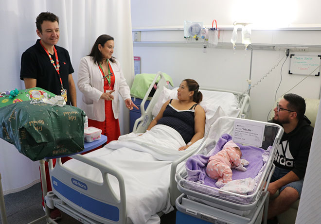 HELEN ES LA PRIMERA BEBÉ NACIDA EN EL HEC EL 2024 - Hospital El Carmen ...