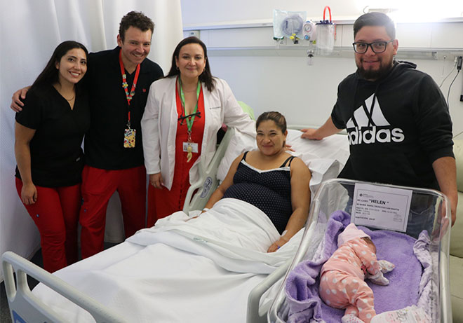 HELEN ES LA PRIMERA BEBÉ NACIDA EN EL HEC EL 2024 - Hospital El Carmen ...